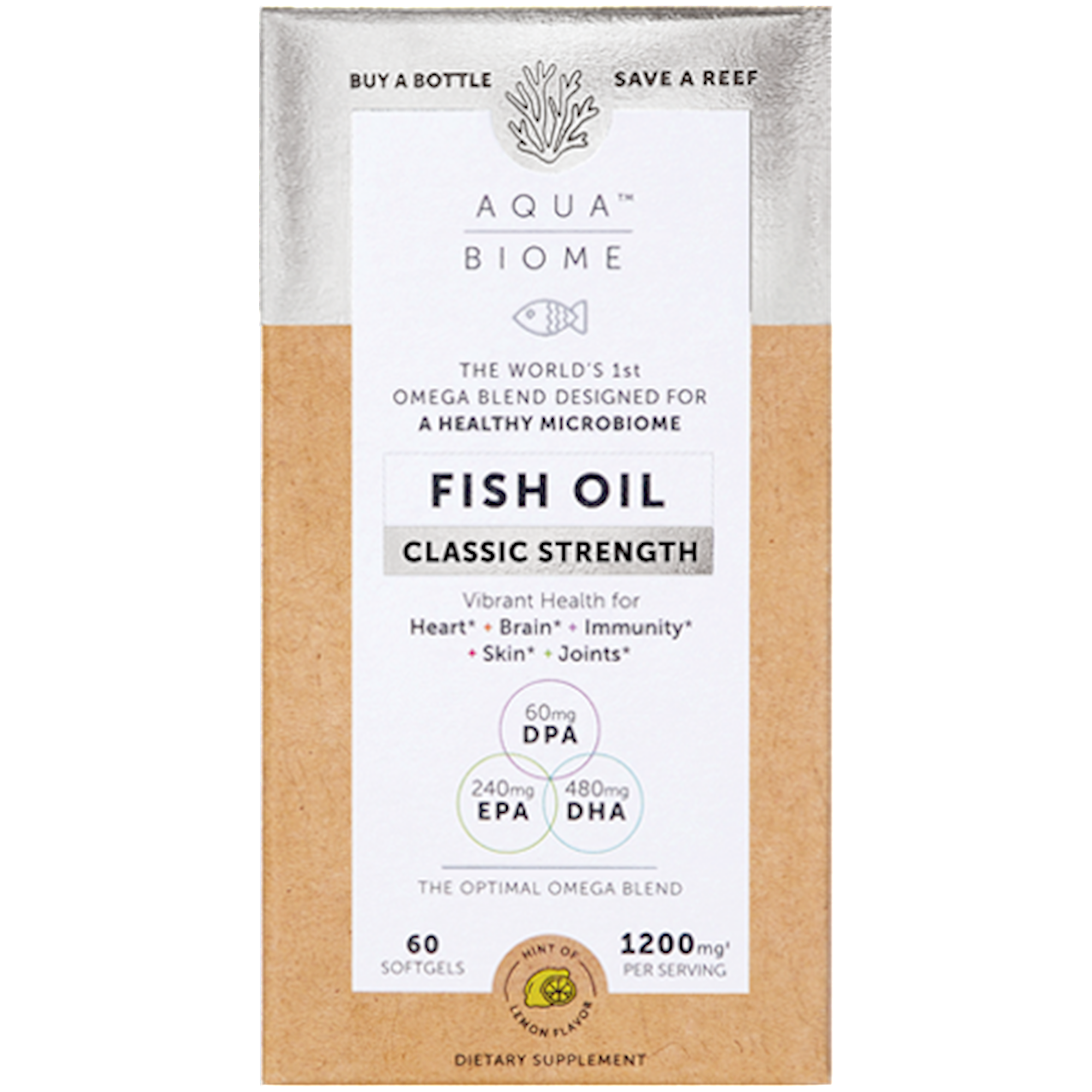 Aqua Biome™ Fish Oil Classic Strength – Firesidepharmacy