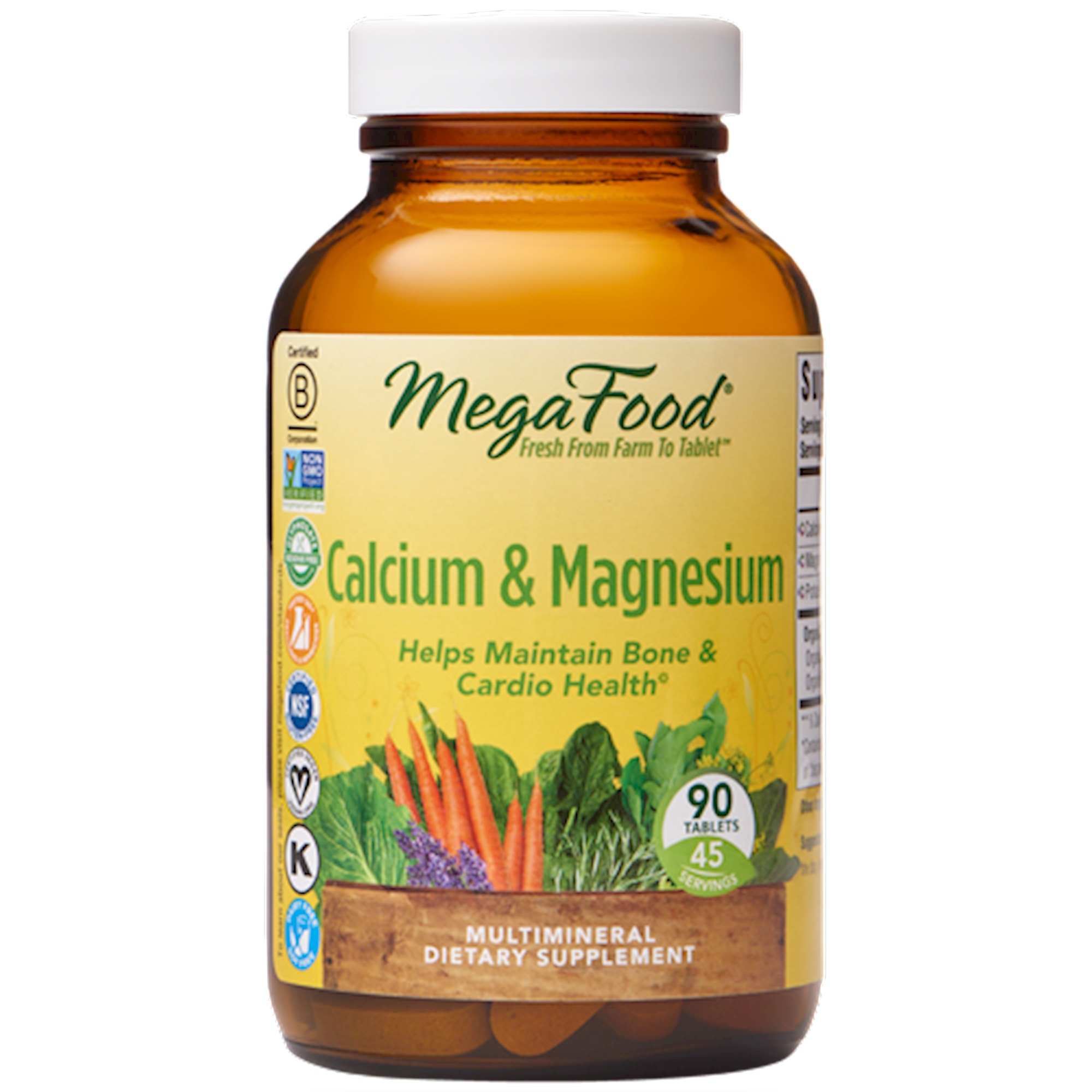 MegaFood Calcium & Magnesium – Firesidepharmacy